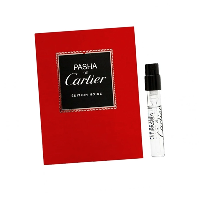 Cartier Pasha Edition Noire парфюм для мужчин 1.5 мл миниатюра - Паша Нуар от Картье пробник