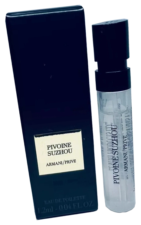 Туалетная вода Armani Prive Pivoine Suzhou 1.2 мл миниатюра для женщин / Джорджио Армани Пион Сучжоу