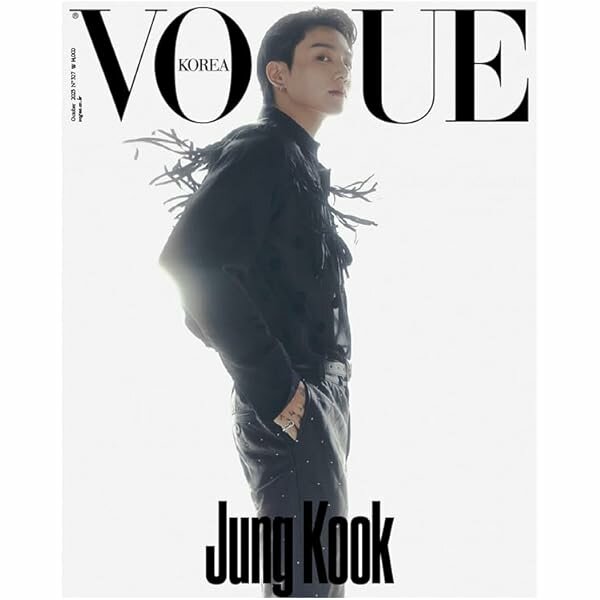 Vogue Korea Magazine October 2023 BTS JUNGKOOK (Cover B) Reprinted books