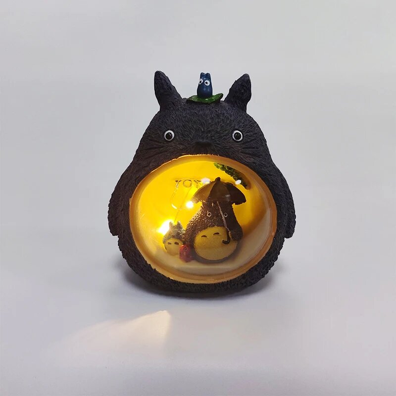 Ночник Totoro из синтетической смолы Umbrella style