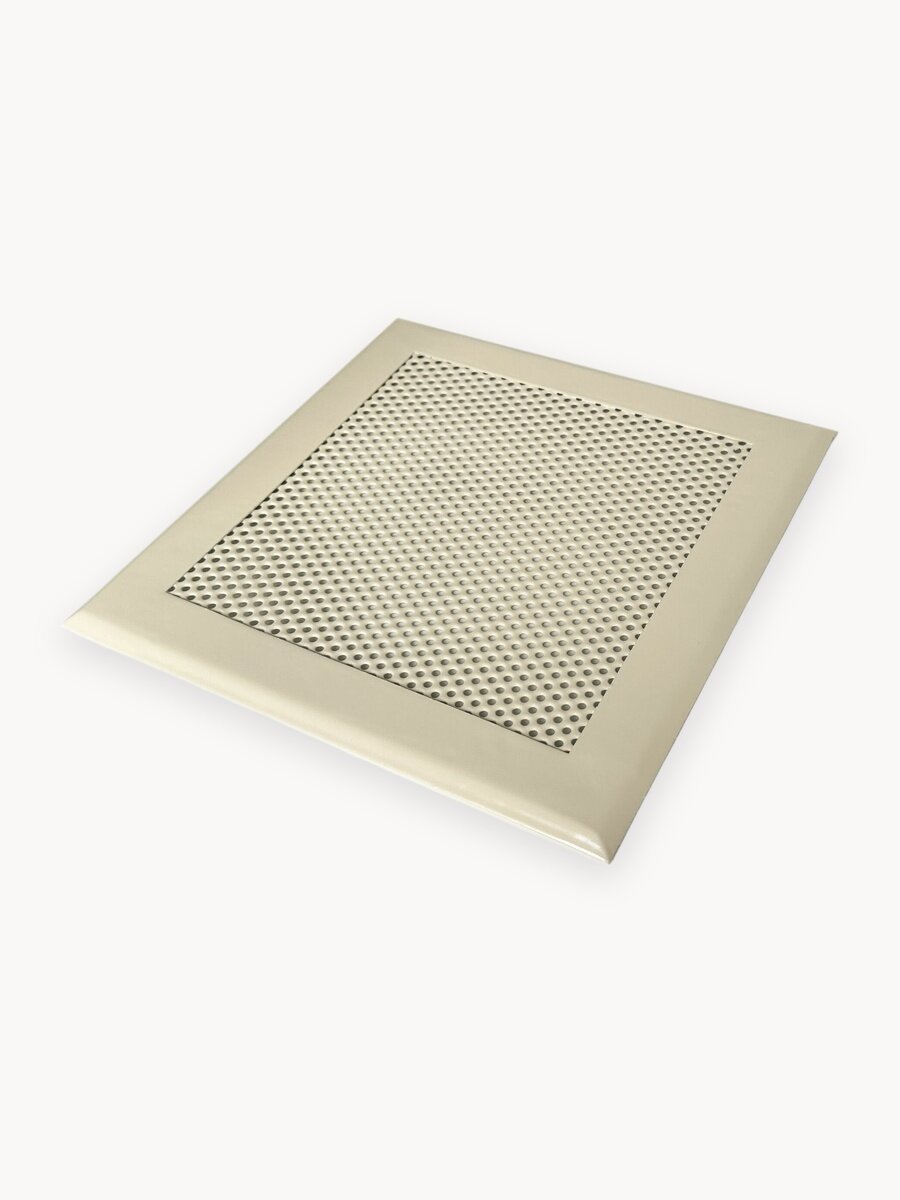 Решетка вентиляционная на магнитах ExDe 350х250 мм (35х25 см) металлическая RAL 1013 бежевая