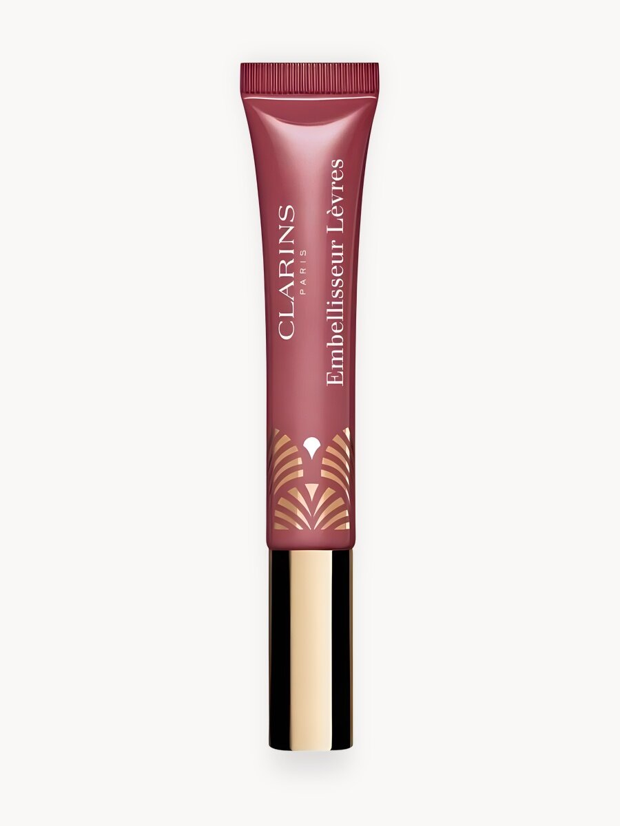 Clarins Блеск для губ Natural Lip Perfector, 17 intense maple