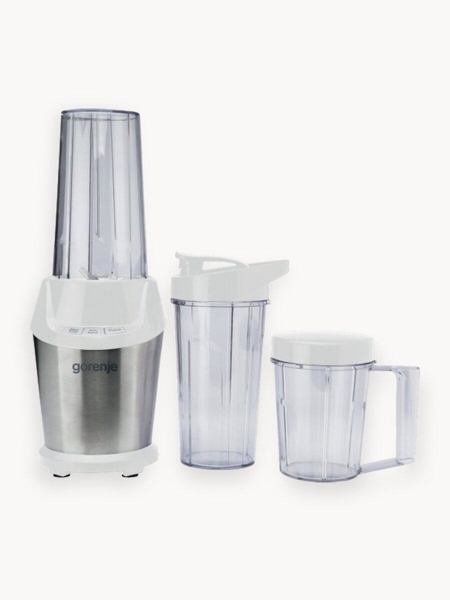 Блендер стационарный Gorenje BN1000E нерж. таль, мощность 1000Вт, объем чаши 0.75л