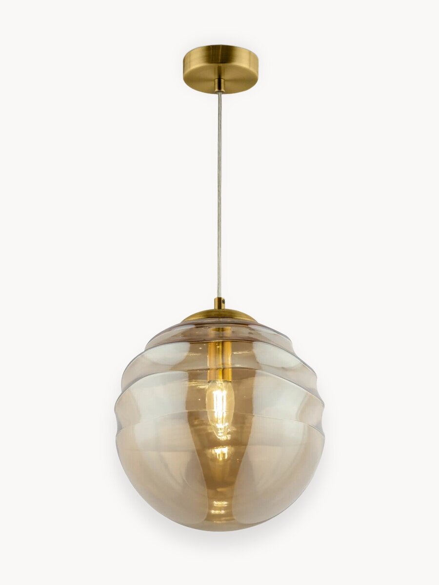 Светильник Maytoni P074PL-01BS, E14, 40Вт, латунь/стекло, IP20, Германия