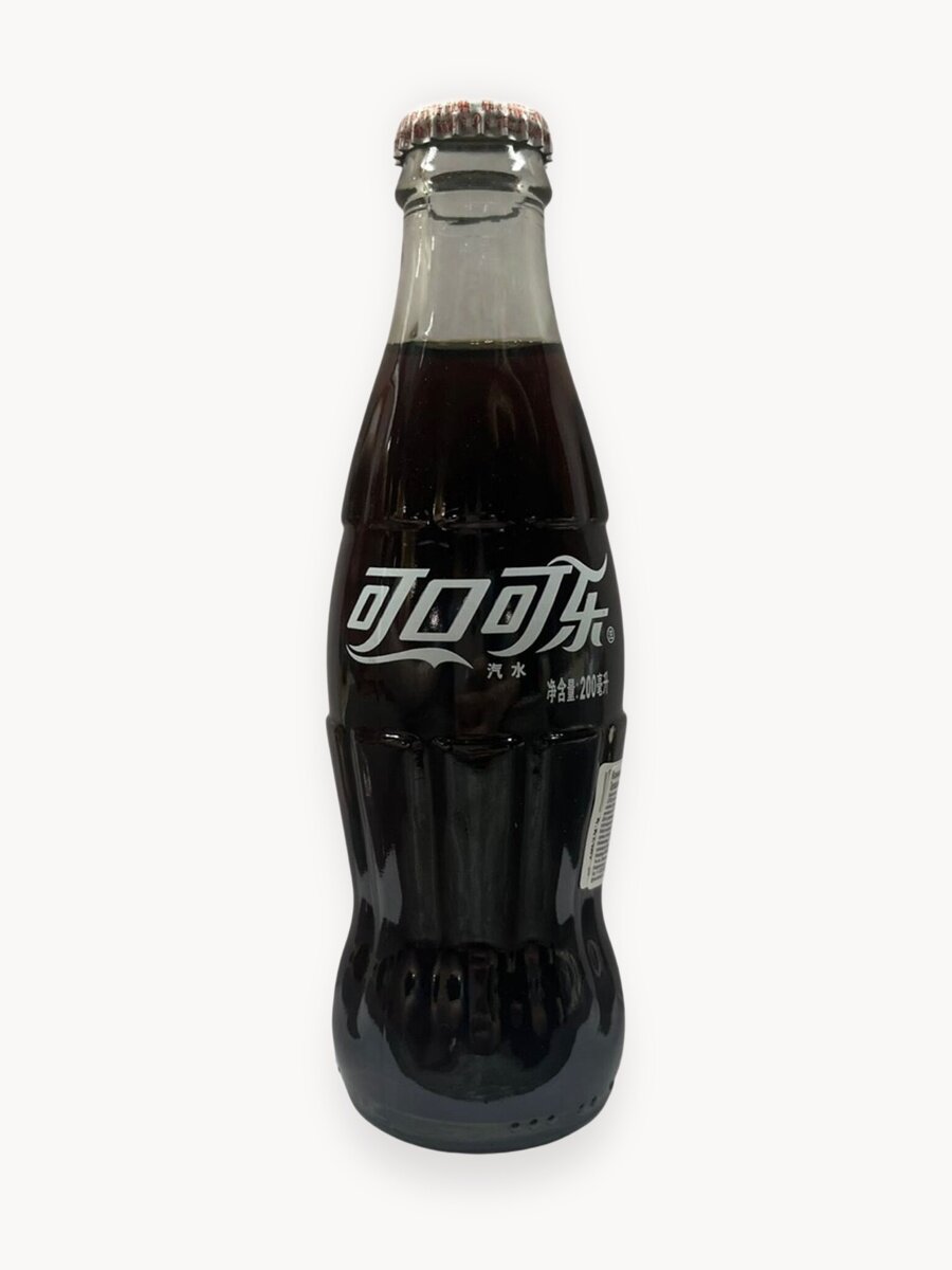 Напиток газированный COCA-COLA (Кока-Кола) 0,2 л х 12 бутылок, стекло (Китай)