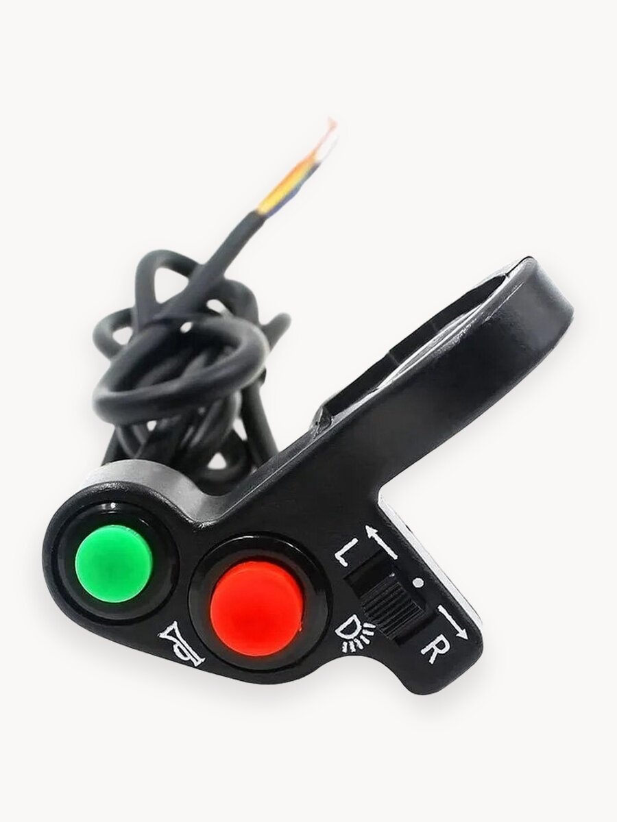 Переключатель сигнал/свет/поворотники на руль мотоцикла, квадроцикла, мопеда, электросамоката