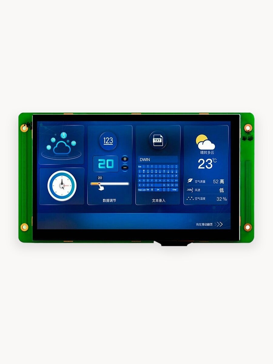 DMG10600T070_09WTC DWIN Дисплей HMI 7" 1024*600