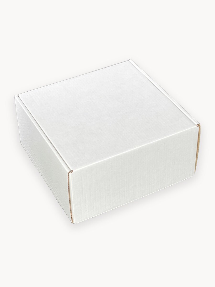 Крафт коробка картонная самосборная для подарка 18х19х9 см, 5 шт.