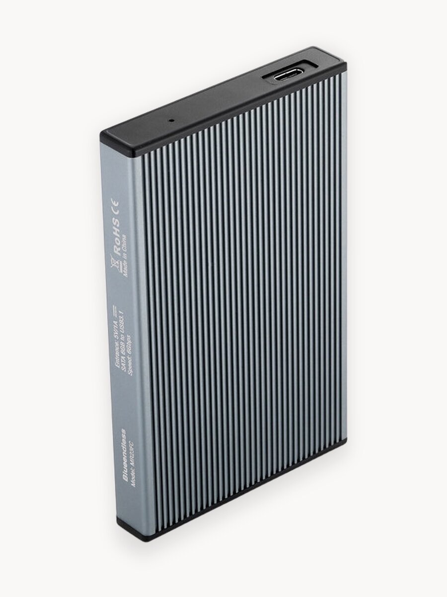 Внешний жесткий диск (750ГБ)Type-C, Blueendless, HDD, USB 3.0