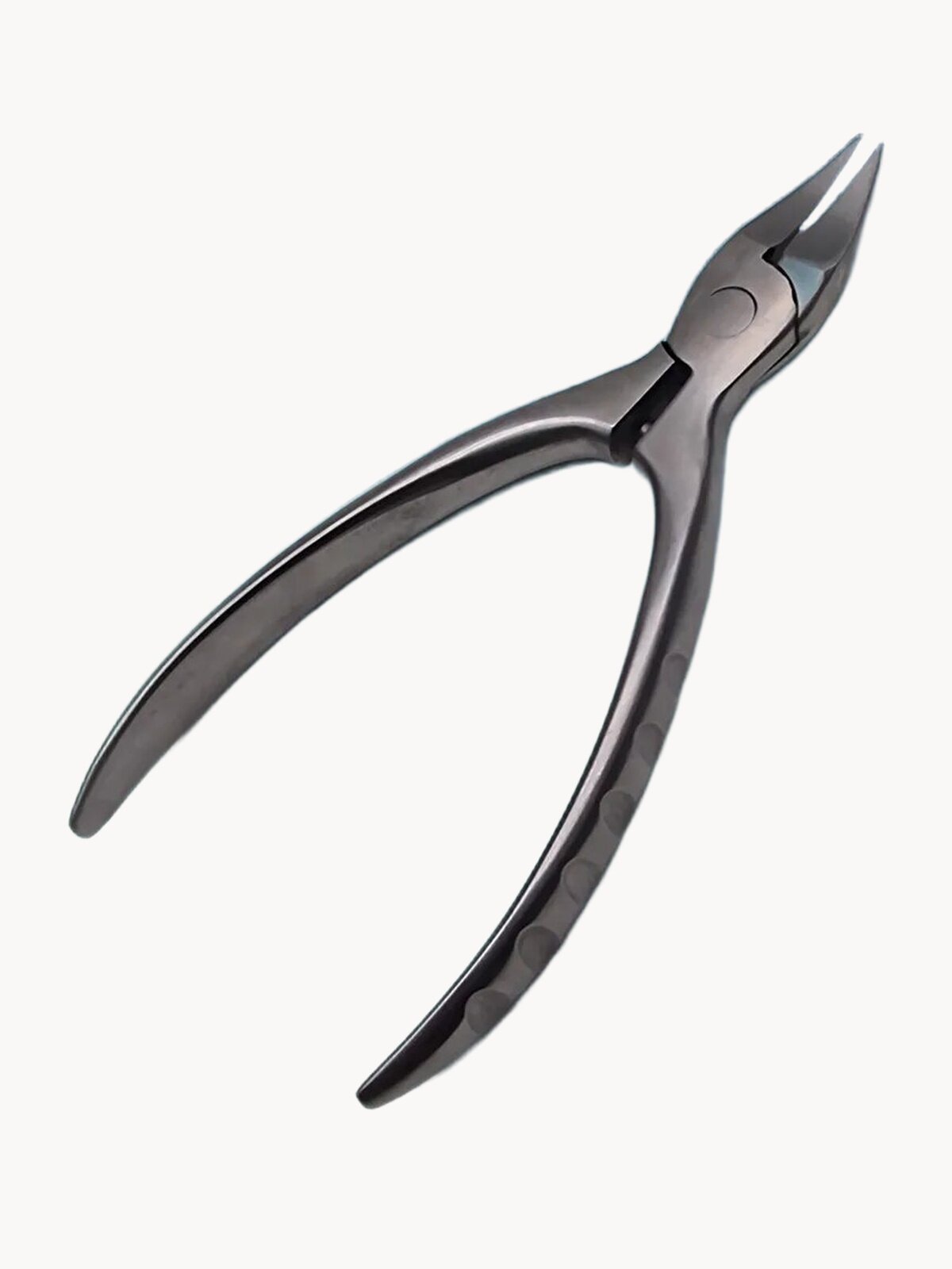 Кусачки педикюрные, для ногтей и вросших ногтей, ручная заточка, серебристые