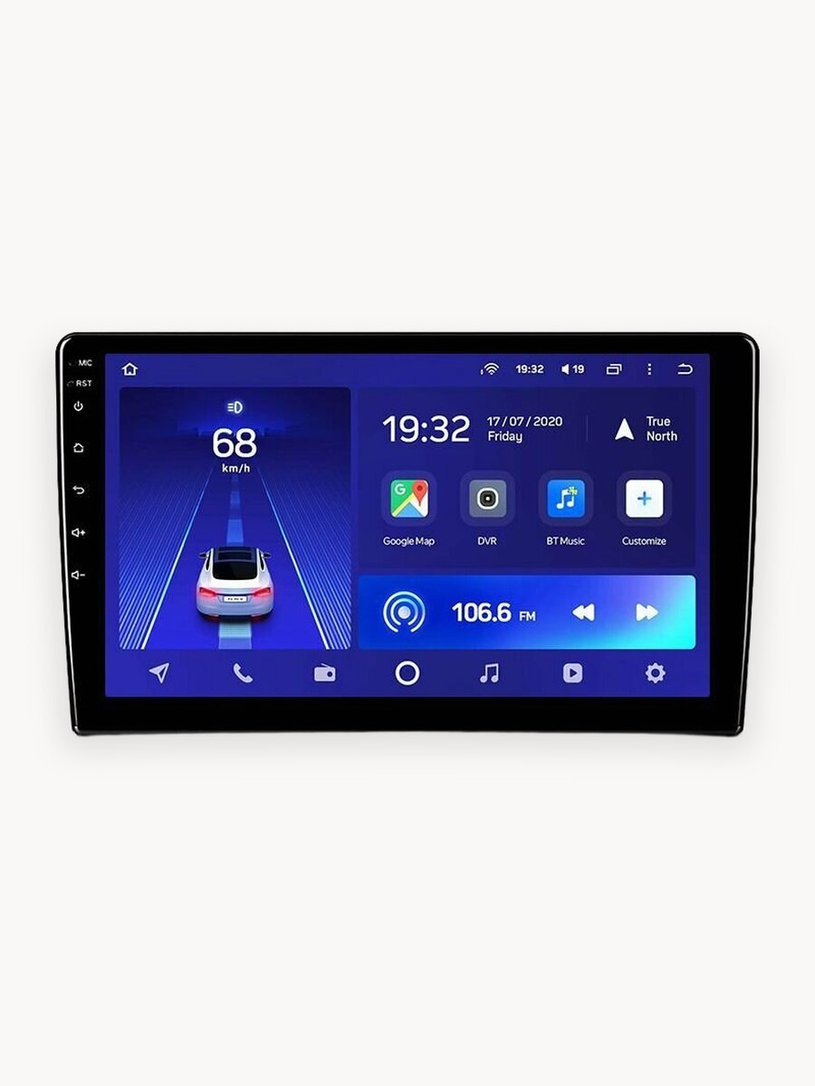 Магнитола Teyes CC2L+ 2/32GB Универсальная 9 дюймов, 4-x ядерный процессор, IPS экран, Wi-Fi, 2 DIN