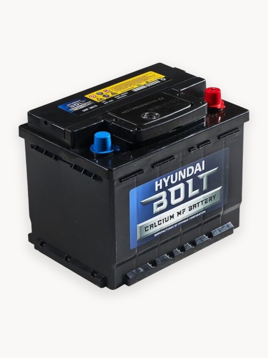 Аккумулятор Hyundai Bolt SMF56513 L2, 240x175x189, обратная полярность, 65 Ач «Турция»