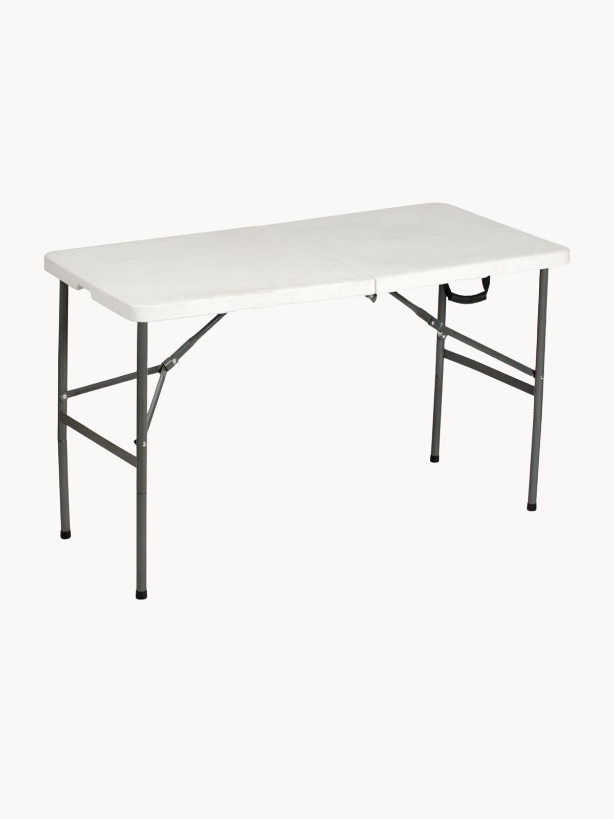 Стол-книжка METMEBEL СТР120, металл, пластик, белый, 121x61x74 см