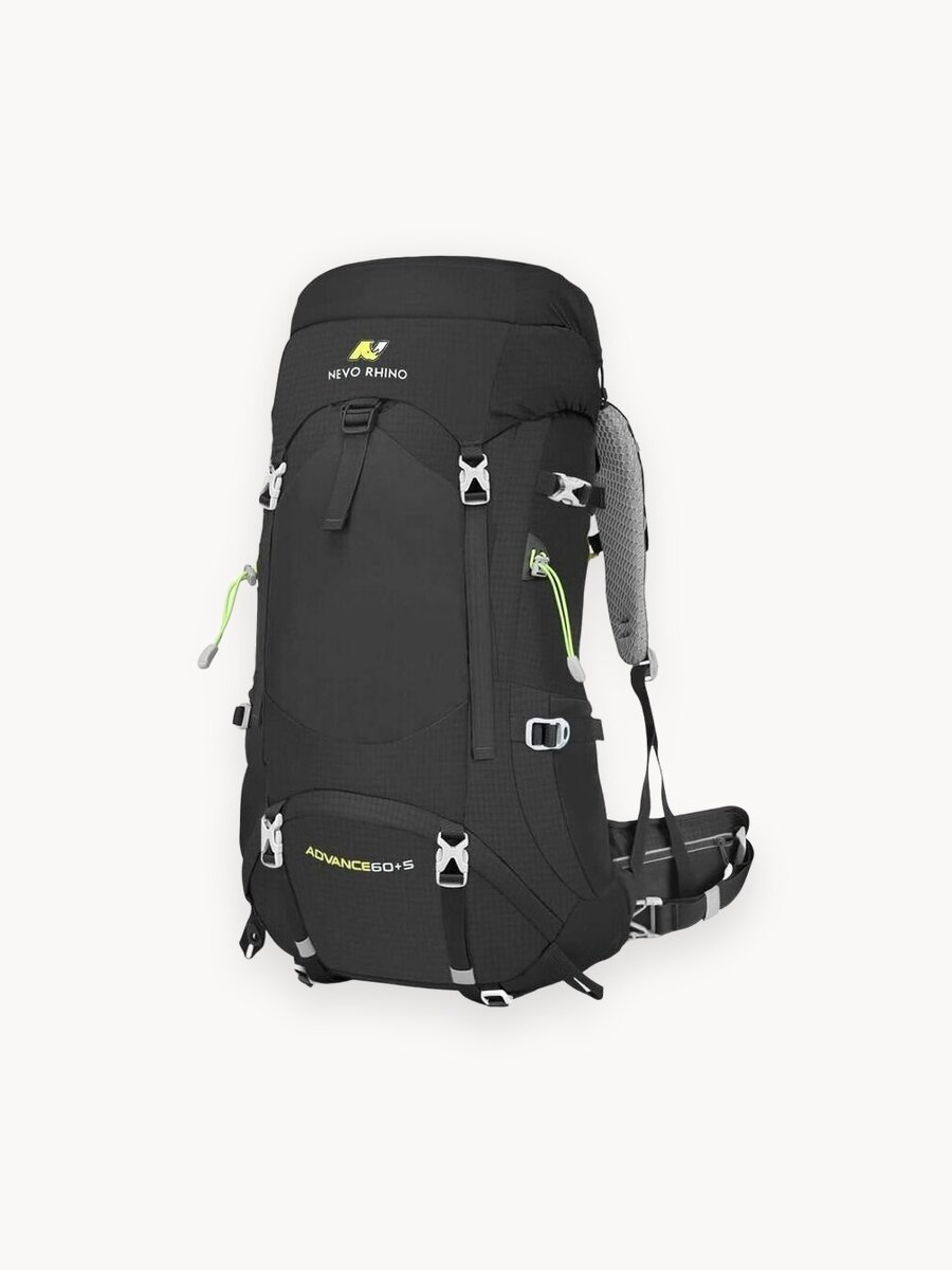 Рюкзак Nevo Rhino Advance 60+5 8984-NW 65L black