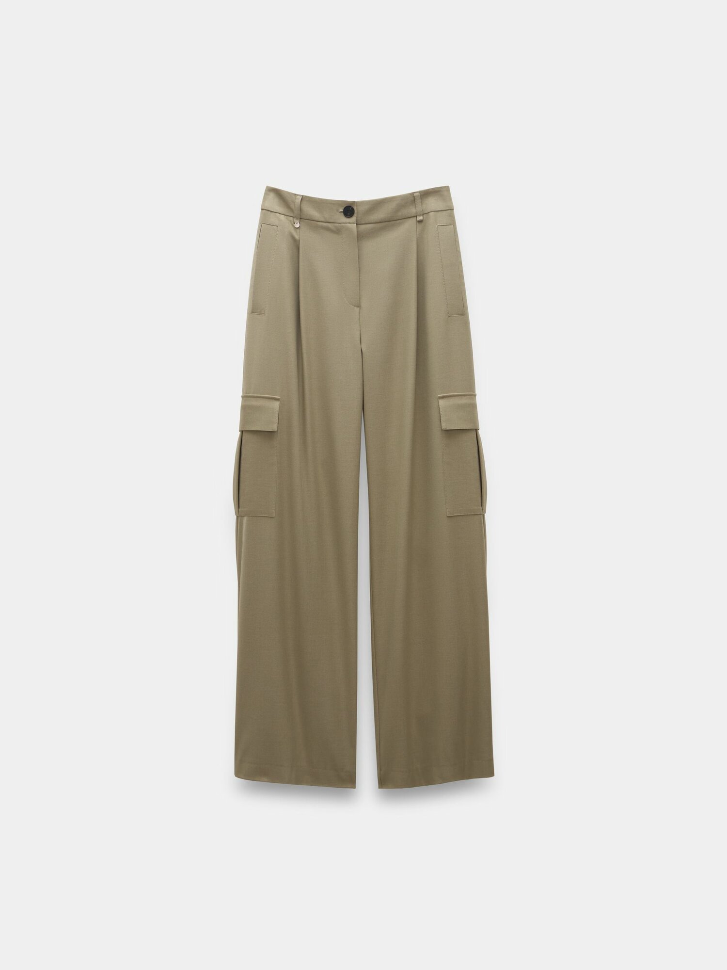 Брюки CONSO WEAR Базовая коллекция, размер 46, бежевый, бежевый — фото 1