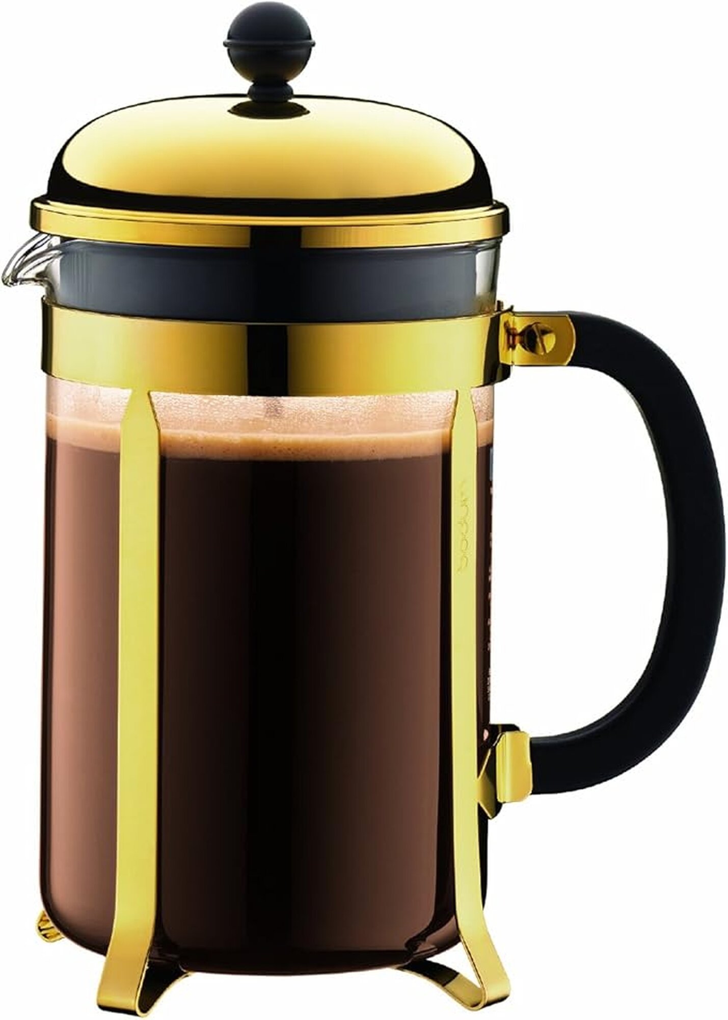 Френч-пресс Bodum Chambord, 1932-17, боросиликатное стекло, 1,5л, золотой