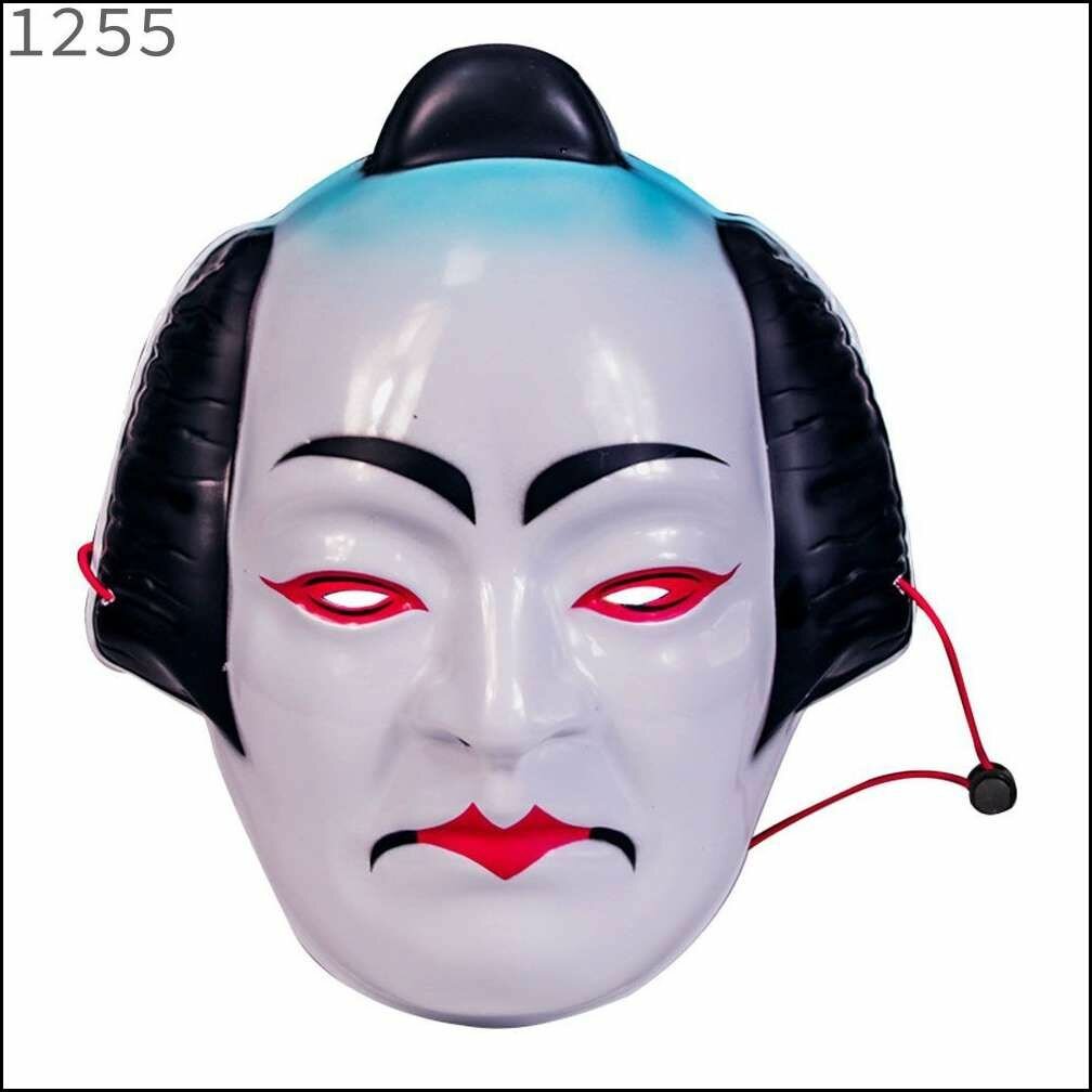 Японская Маска Самурая Кабуки Для Костюмированных Выступлений И Театральных Праздников 29.00X24.00X7.50Cm11