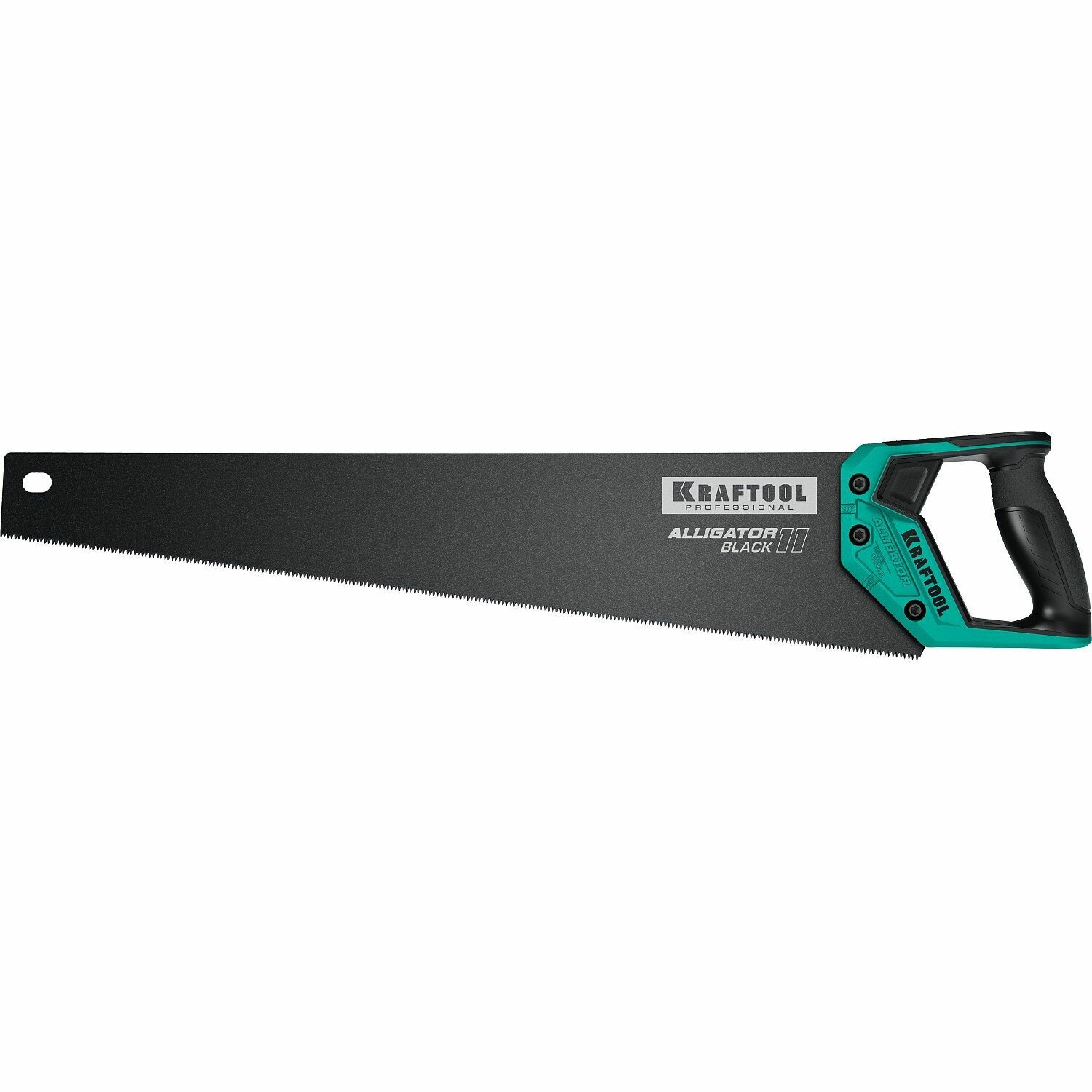Ножовка KRAFTOOL для точного реза, длина полотна 550 мм, модель Alligator Black 11