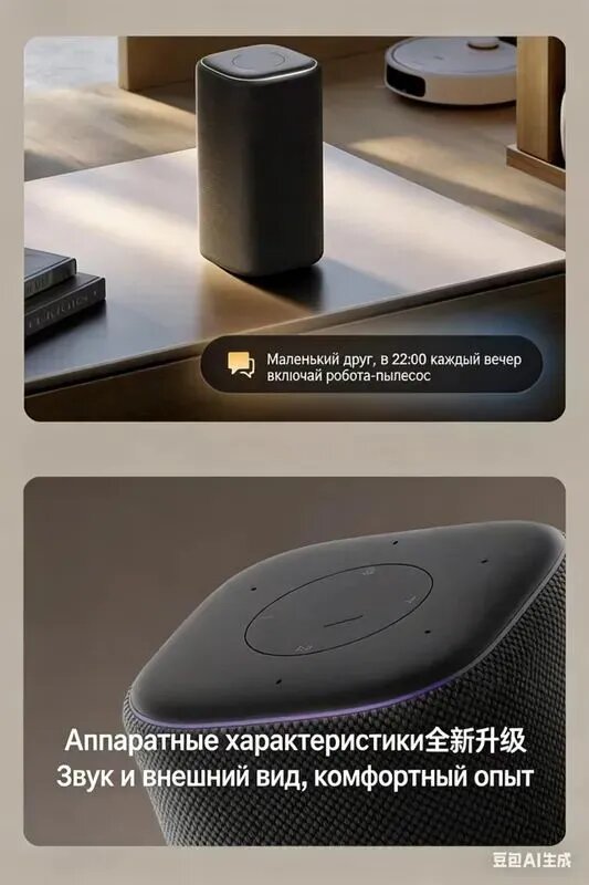Умный динамик Супер Xiao Ai с поддержкой Wi-Fi и Bluetooth, для умного дома — фото 1