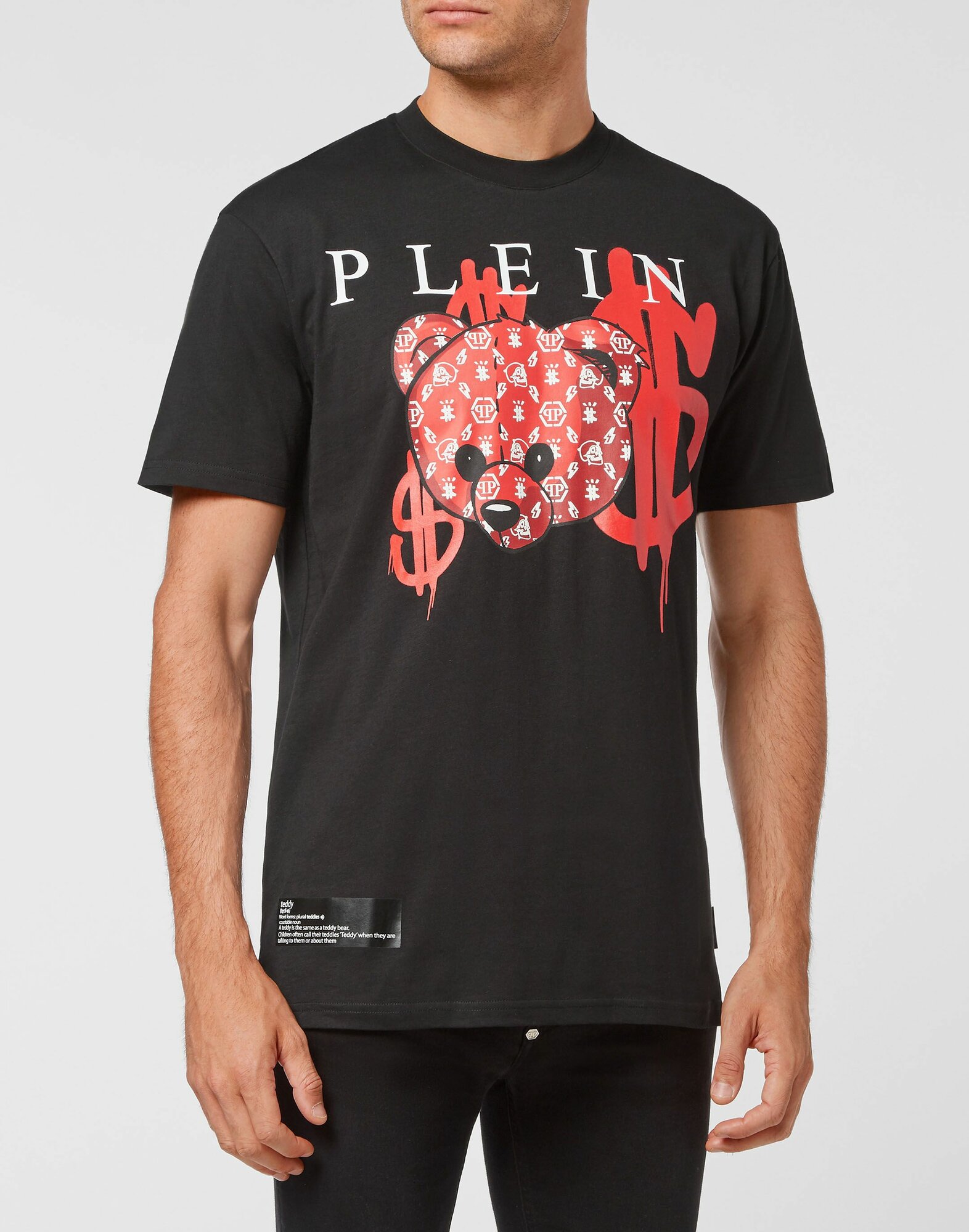 Футболка PHILIPP PLEIN, размер 56, черный — фото 1