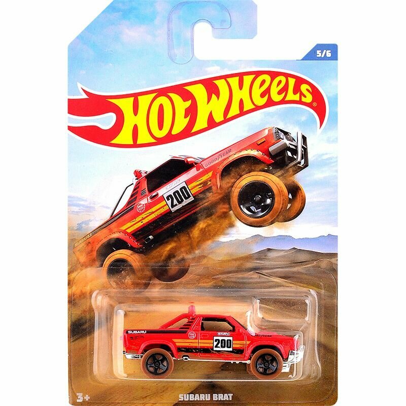 Hot Wheels Japanese Cars Collection, литые модели автомобилей 1:64(SUBARU BRAT)