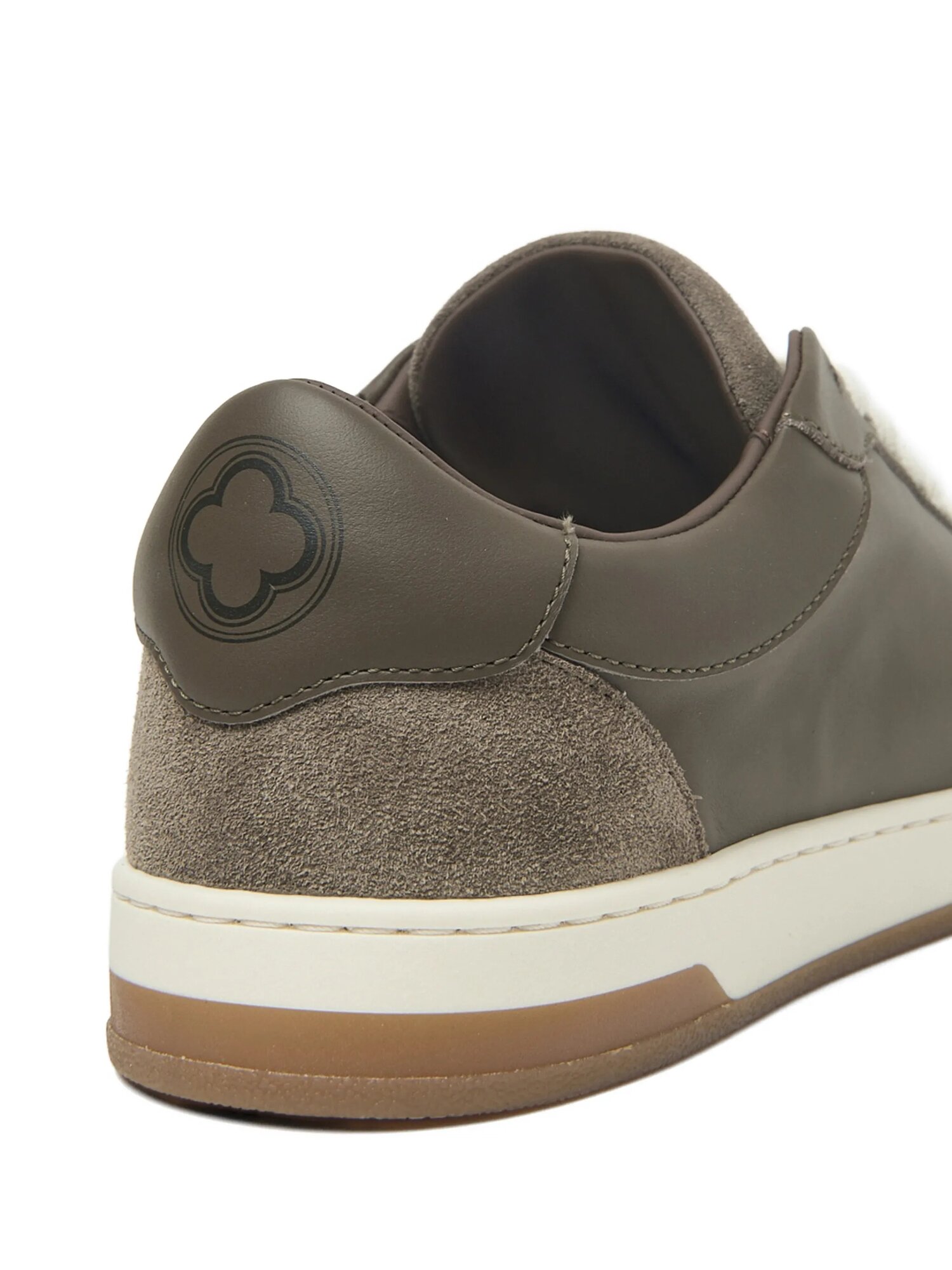 Кроссовки PESERICO Lace-up sneakers, размер 44, коричневый/серый/оранжевый — фото 1