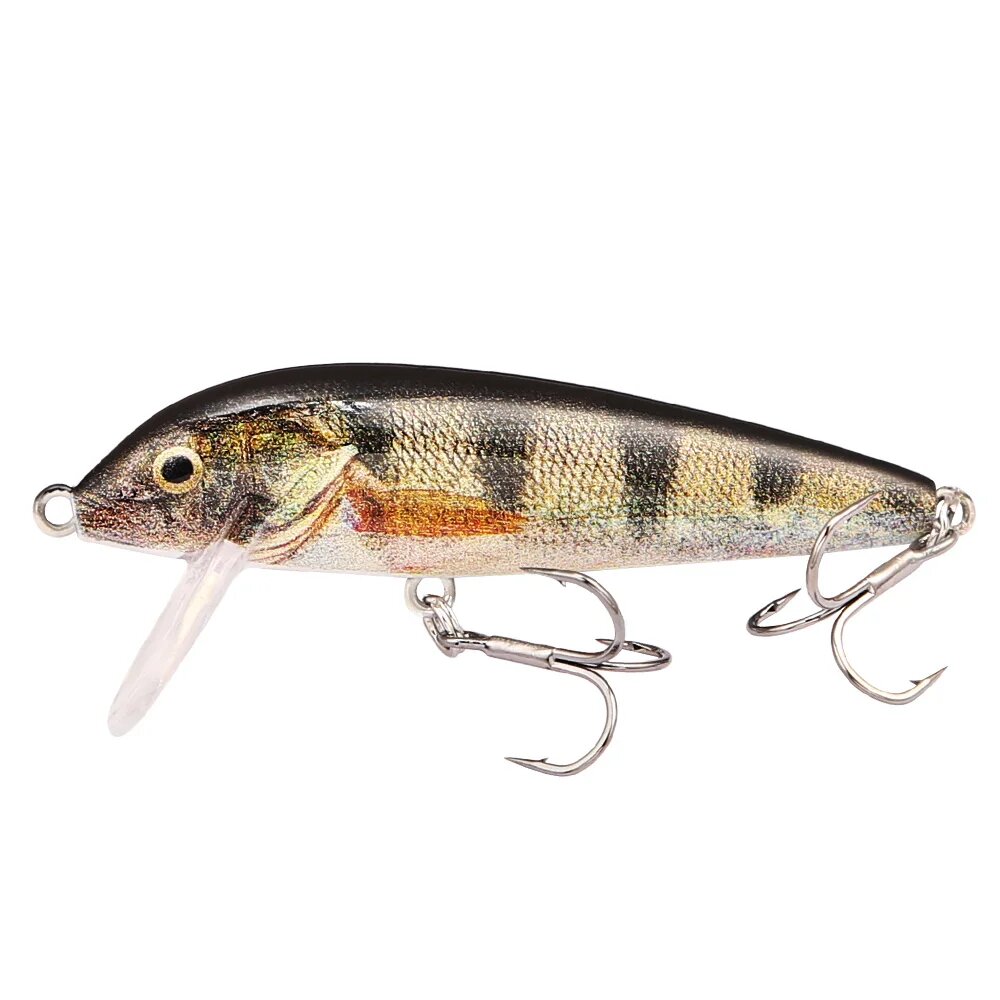 Воблер B&U Sinking Minnow, brown yellow