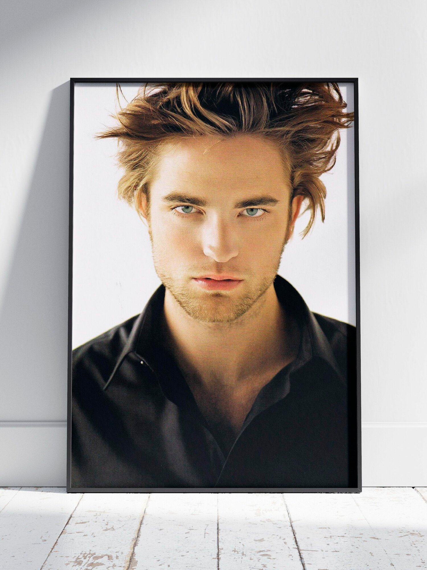 Плакат на стену для интерьера Роберт Паттинсон (Robert Pattinson 23) - Постер по актеру фильма, кино, сериала формата A4 (21x30 см)