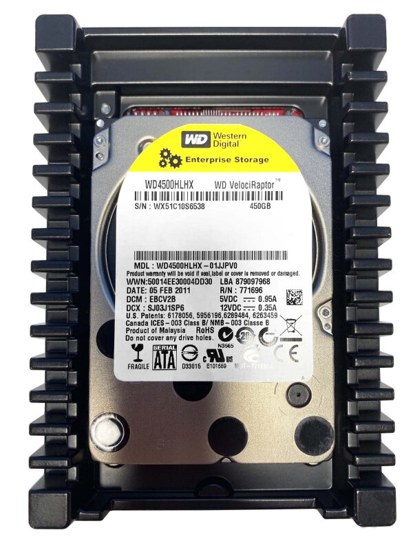 Жесткий диск Western Digital WD4500HLHX 450Gb SATAIII 2,5" HDD