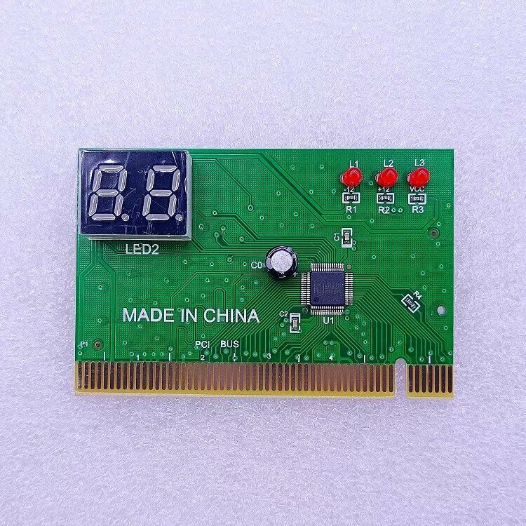 Диагностическая карта PCI для материнских плат на 2, 4, 6 бит, китайская тестовая карта, карта для ремонта и