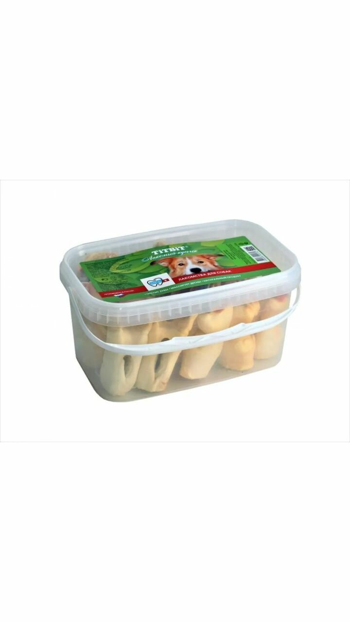 Лакомства TiTBiT для собак, копытце баранье, 3.3 л, 750 грамм