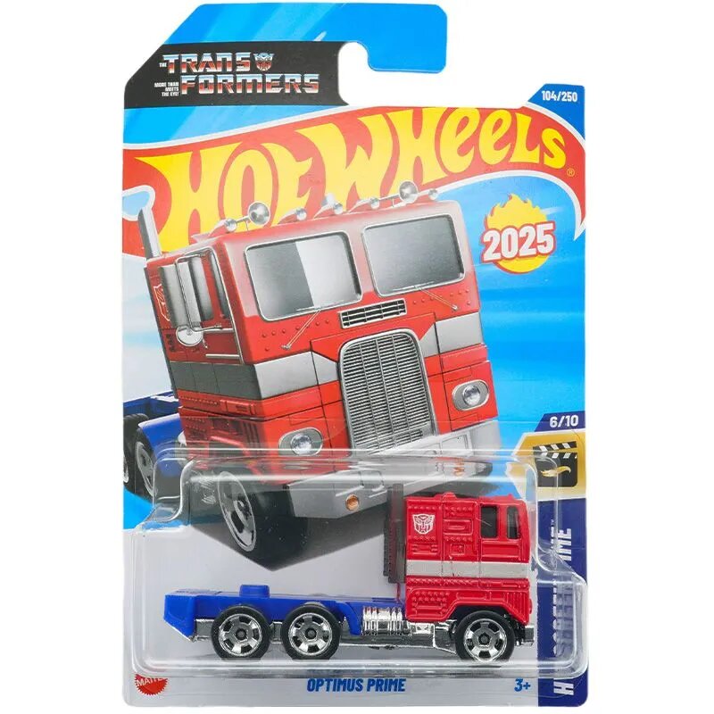 Машинка Mattel Hot Wheels 2025 OPTIMUS PRIME#Transformers