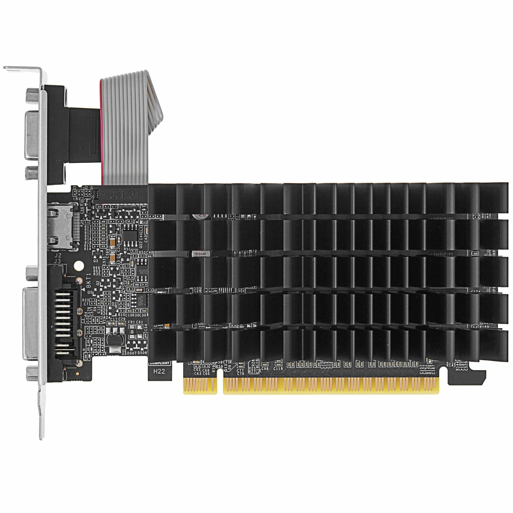 AFOX Видеокарта GT210 1GB GDDR3, PCI - E x16 2.0, 64Bit 550Mhz, VGA DVI HDMI