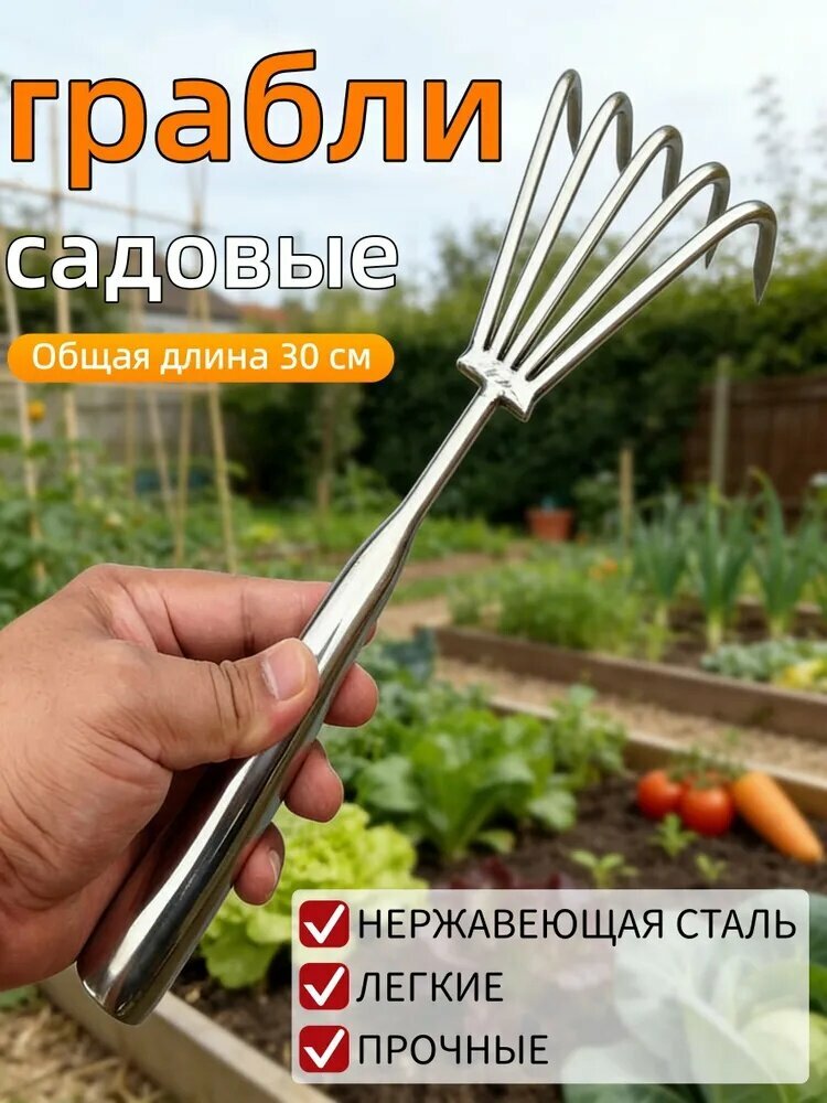 Кустодер , Веерные, Нержавеющая сталь, 7.5 см