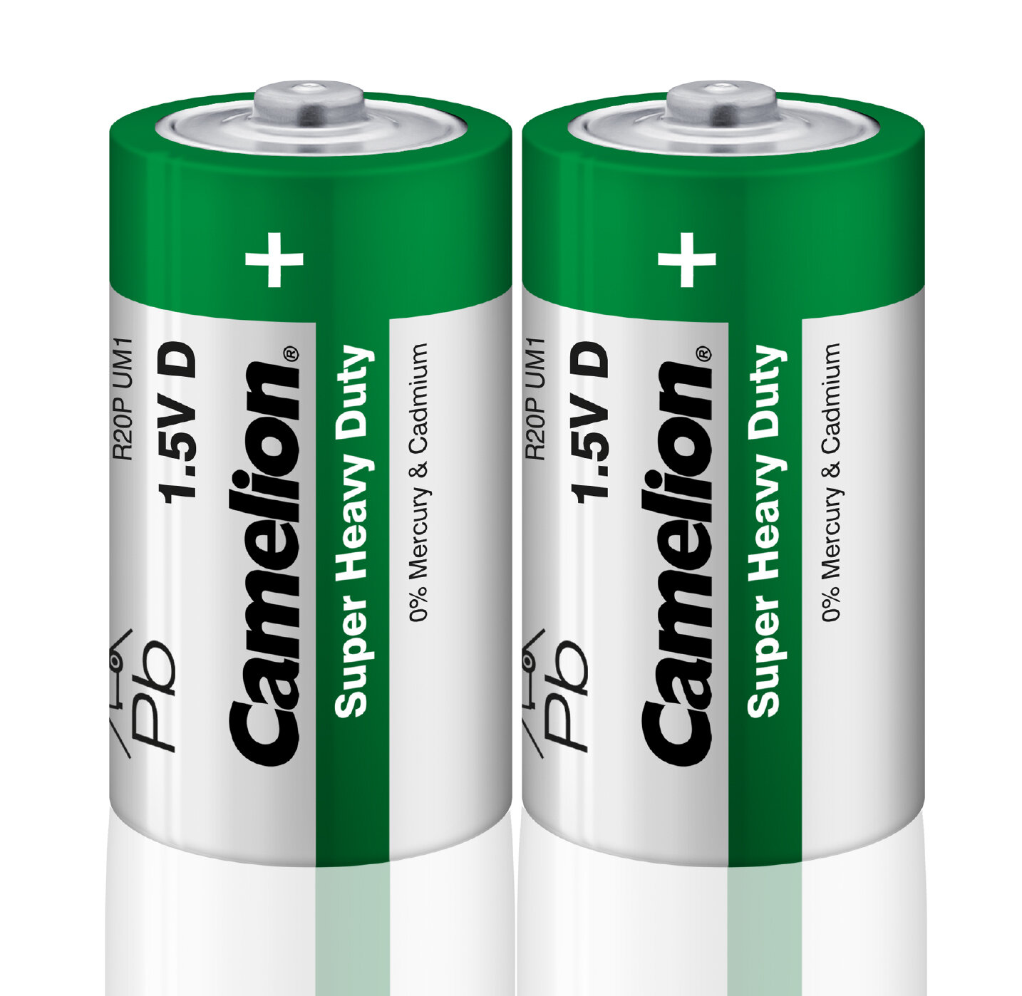Батарейки D / Camelion / солевые батарейки тип R20, 2 шт.