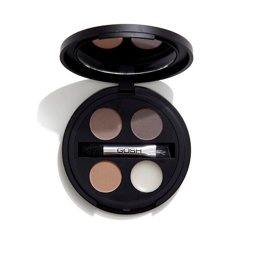 GOSH Палетка теней для бровей Brow Kit, 3 г