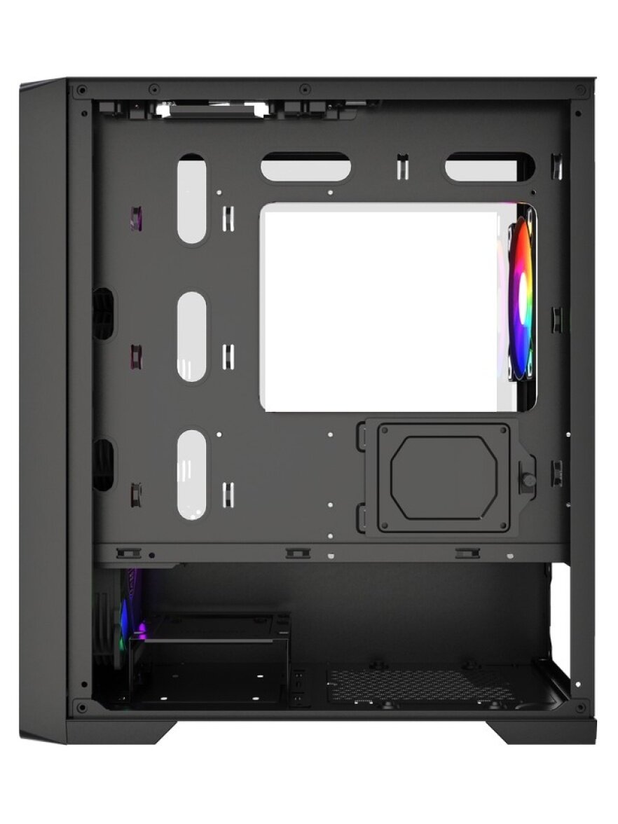 Корпус Powercase ByteFlow Micro Black LE, черный (CAMBFB-A4-LE) — фото 1