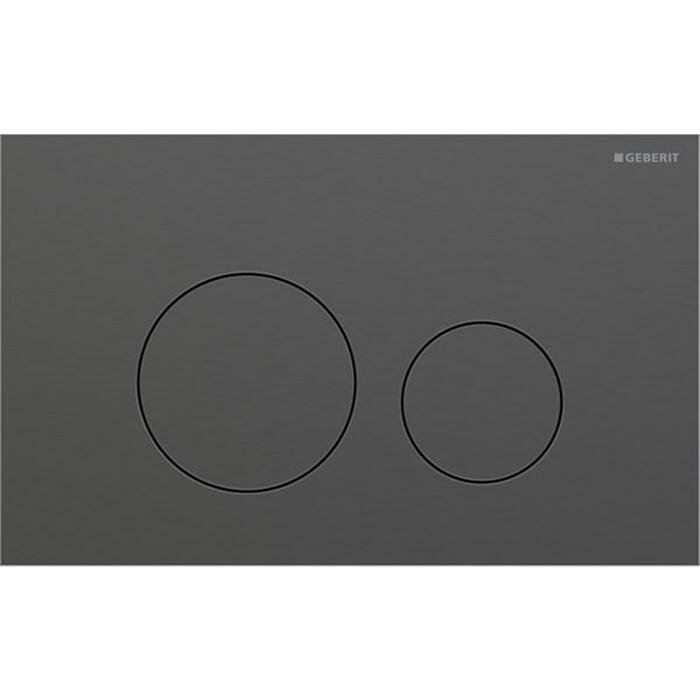 Кнопка смыва для инсталляции Geberit Sigma 40 115.628. QD.1 цвет Черный хром