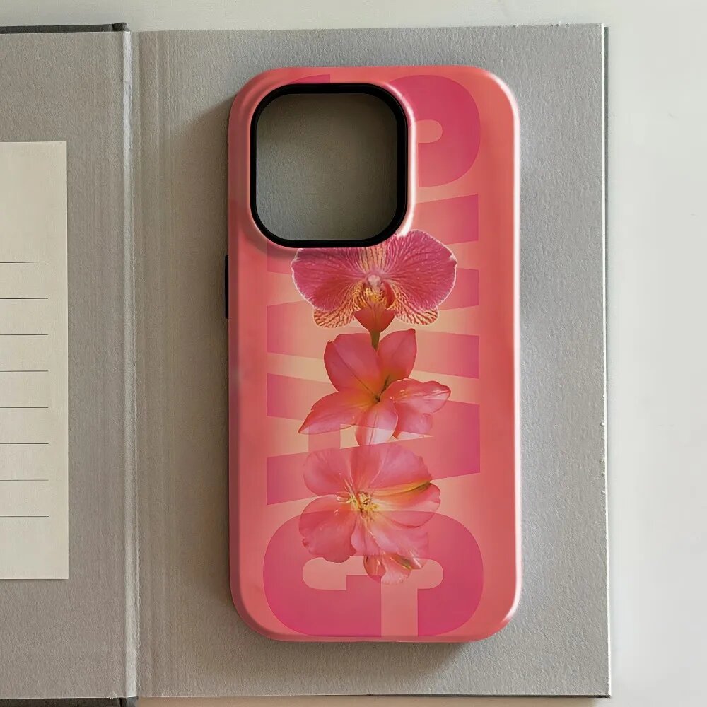 Роскошный чехол для телефона с буквами SWAG для iPhone Розовый, FLR-375HKX412A7, iPhone 16 ProMax
