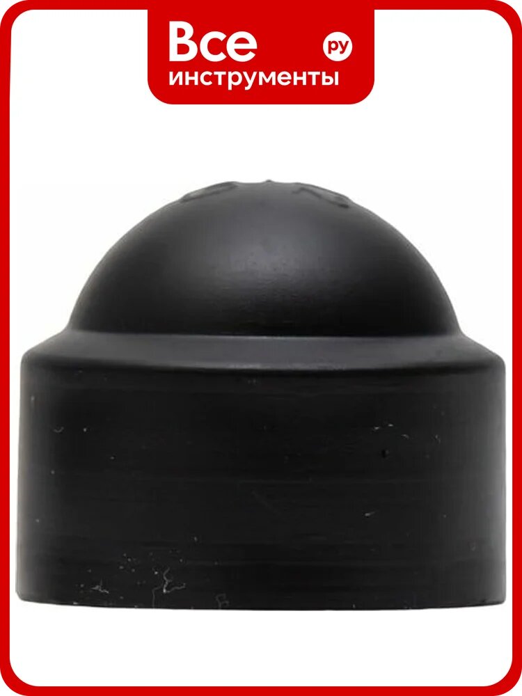 Колпачки на болт/гайку креп-комп М6/S10 черный, 300 шт. 29-0040, Колпачки несут как декоративную так и защитную функцию