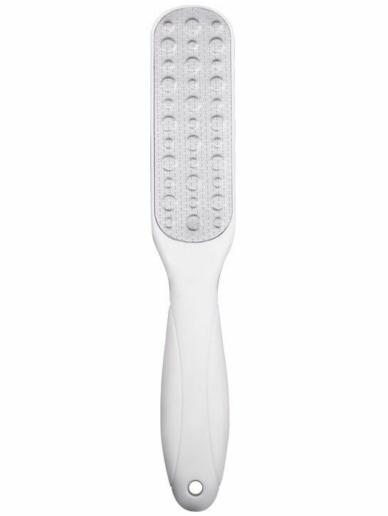 Лазерная белая терка для ног / Двусторонняя пилка для педикюра HS1112 Foot Cleaner White #2