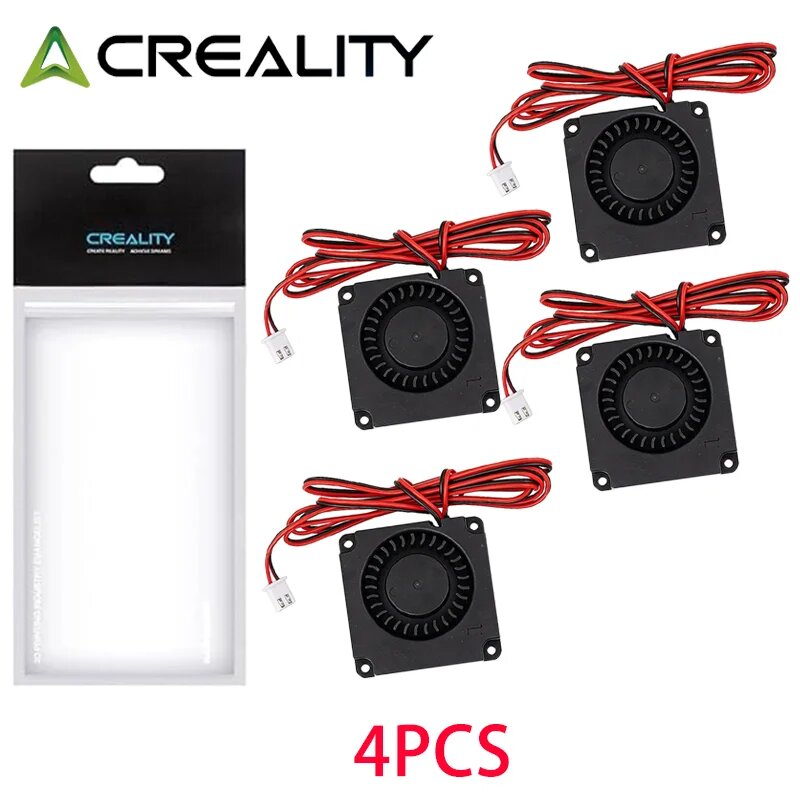 Вентилятор Creality Ender 3 4010 24В для охлаждения экструдера 4PCS