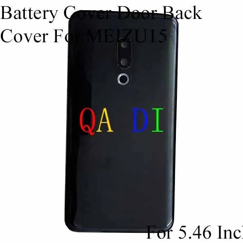 Задняя крышка/дверца батарейного отсека для MEIZU M6T Note Max, MEIZU15, M15, MX5, Черный, MEIZU15
