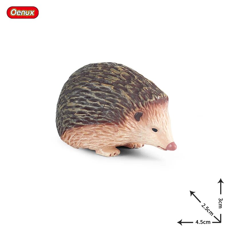 Фигурка Oenux еж, дикие животные, animals model