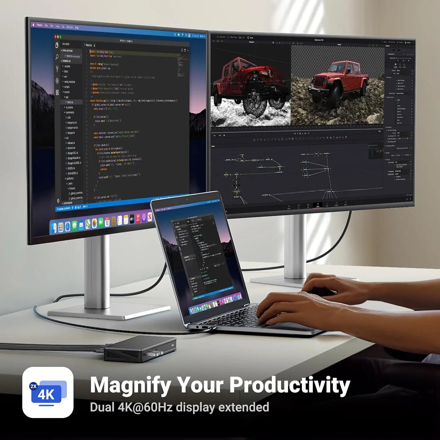 Док-станция UGREEN Revodok Pro 209 для Macbook