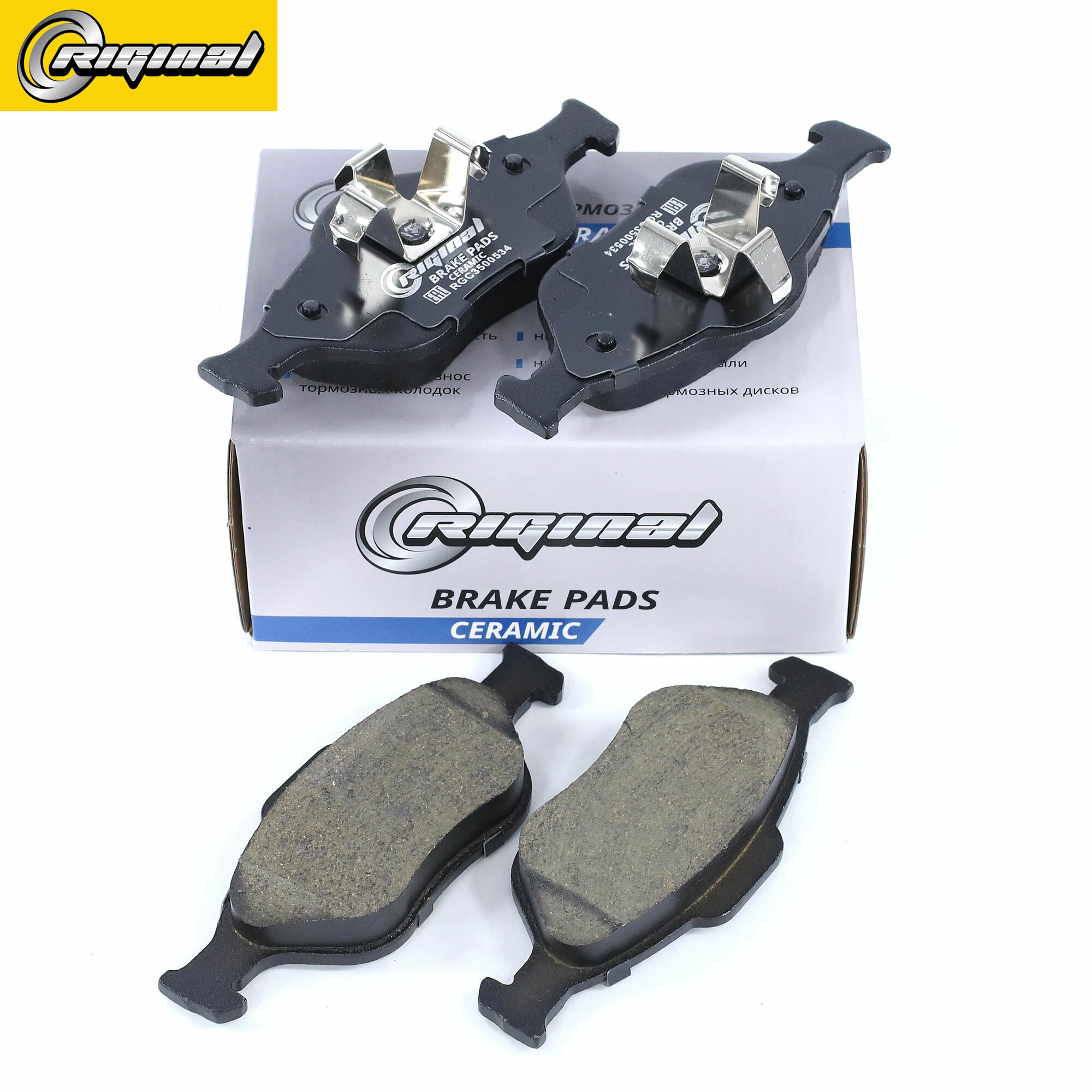 Колодка тормозная передняя Riginal Ceramic (кт.4шт.) FORD FIESTA 01-/FUSION 01-