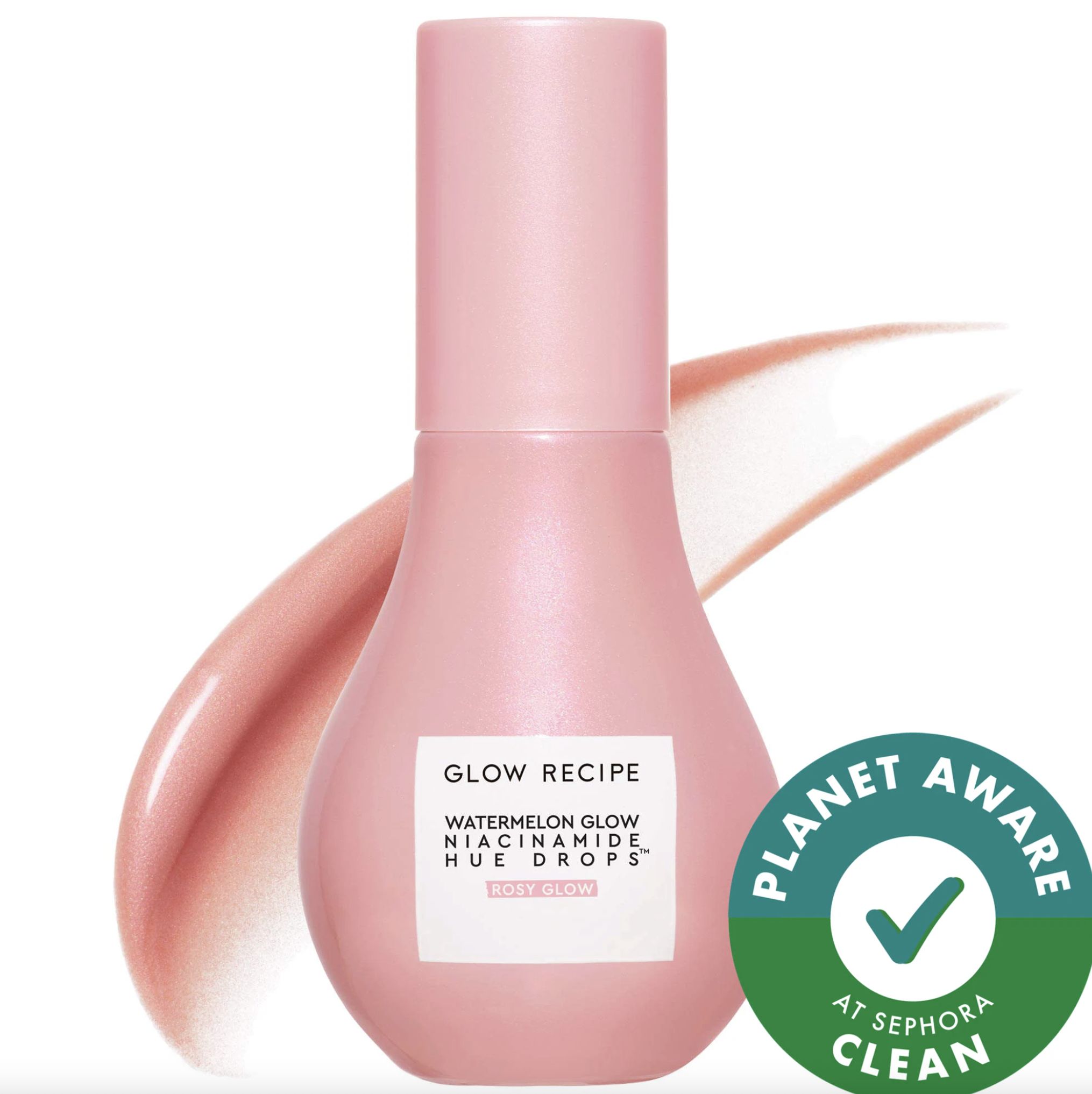GLOW RECIPE Cыворотка для лица с оттенком Watermelon Niacinamide Hue Drops (Rosy Glow) 40 мл