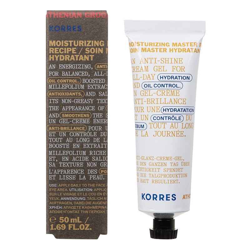Крем для ухода за кожей Korres Moisturizing Recipe For Men Увлажняющий крем для лица 50 мл