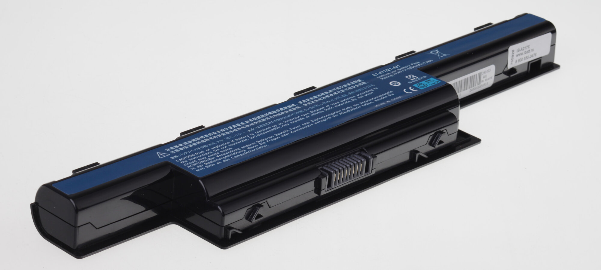 Аккумулятор iBatt 6800mAh для ноутбука Acer AS10D31, AS10D51, AS10D81, AS10D75