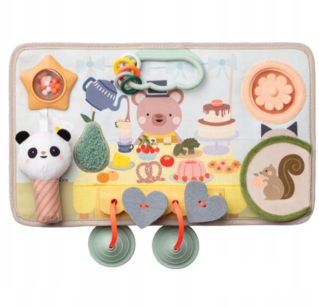 Книжка-игрушка Taf Toys - Книга Веселое путешествие с машинкой - Taf Toys13845